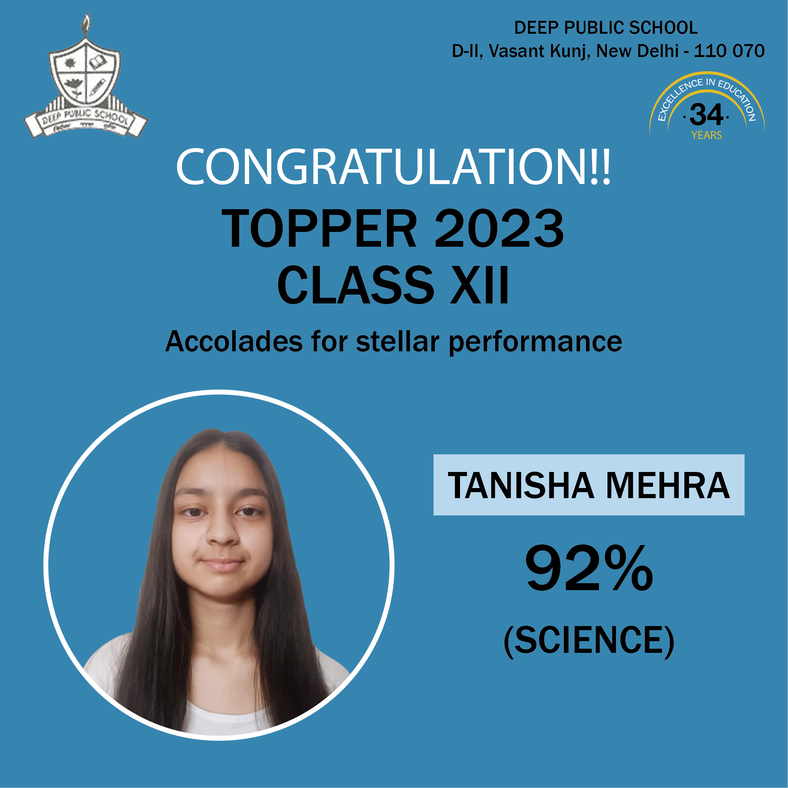 Deep Public School, Vasant Kunj